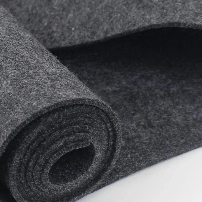Feltro A Metro Grigio Antracite Melange 50X140 Cm - Vendita online